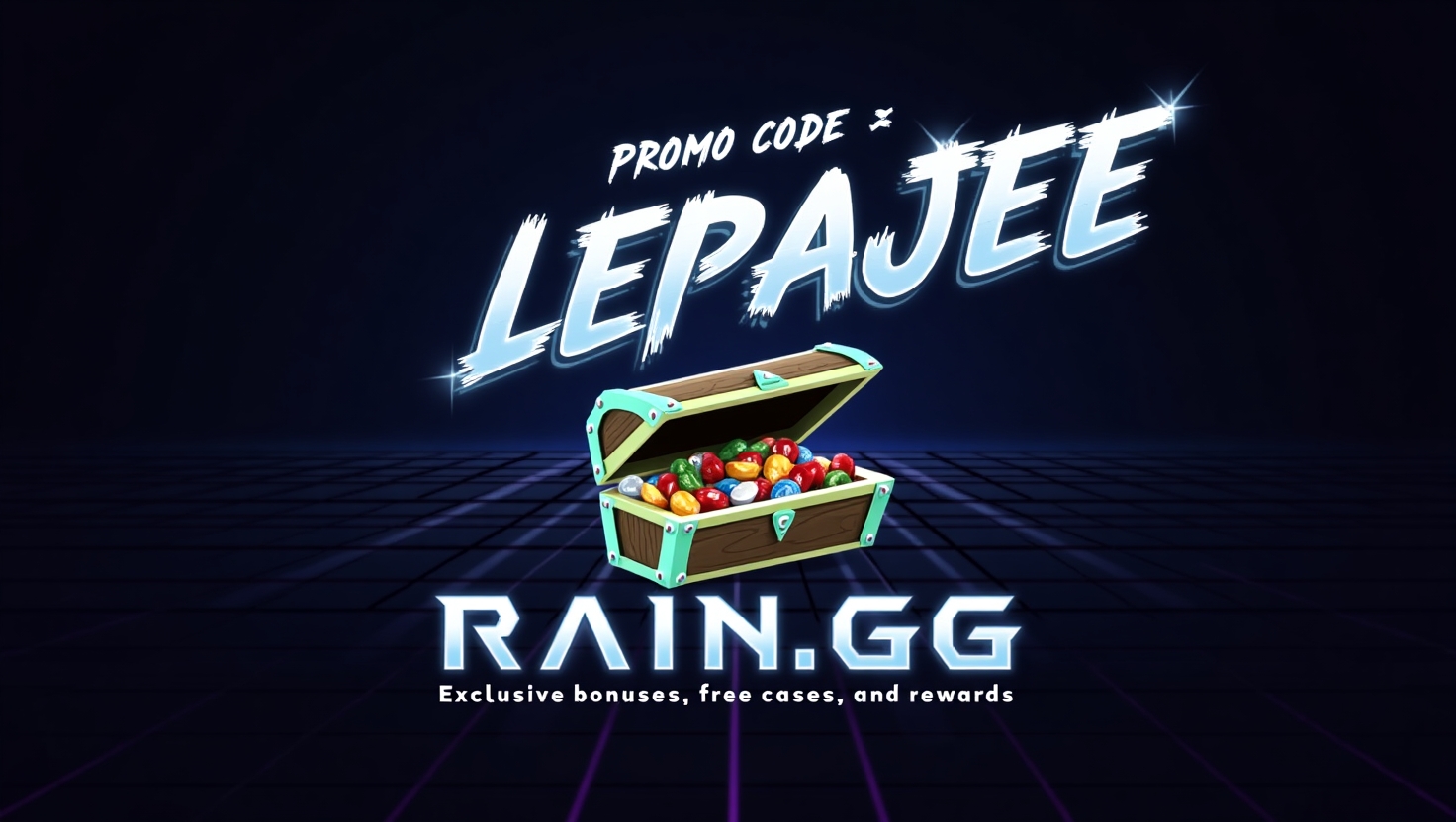 Rain.gg Bonus Code LEPAJEE | Deposit Bonuses & Free Cases